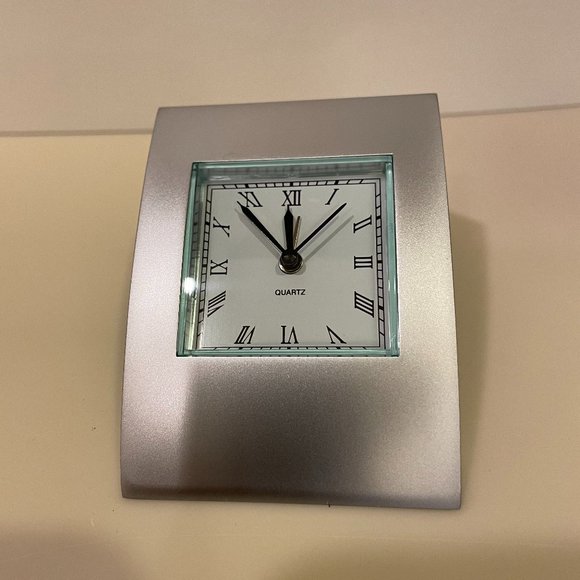 Dansk | Accents | Dansk Zinc Desk Alarm Clock | Poshmark